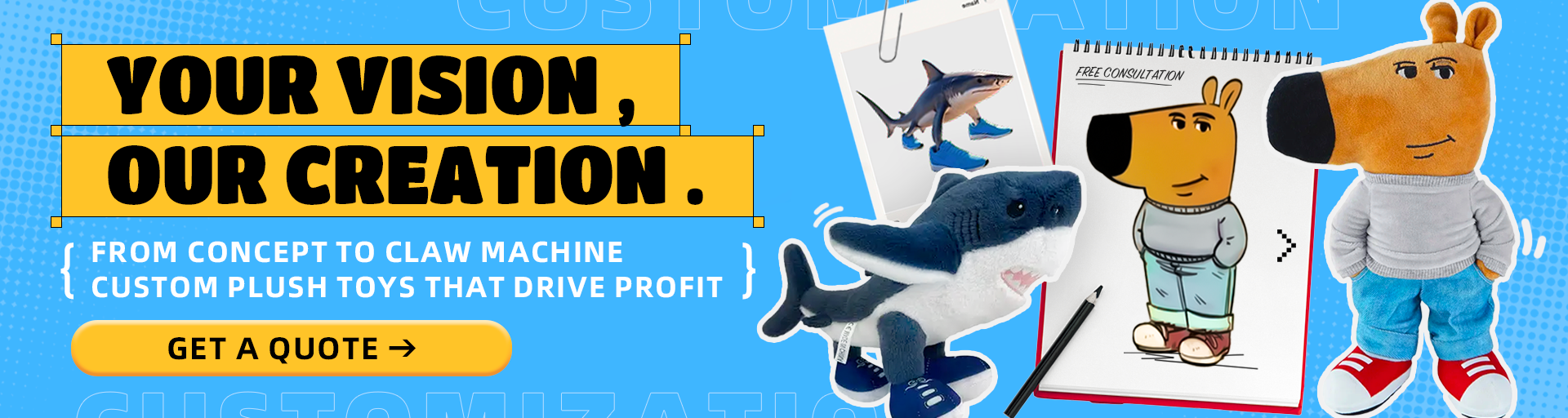 Claw Machine Plush Toys Supplier | Custom Prizes & Bulk Orders - ClawPlush